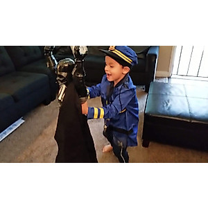 Sepco Police Officer Costume for kids Role Play Kit with Cop Dress Up Costume Accessories, Ages 3-6 yrs