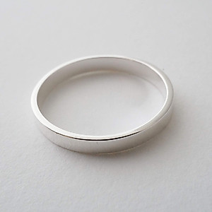 Honeycat Boyfriend Thick Band Ring in Gold, Rose Gold, or Silver | Minimalist, Delicate Jewelry (S, 7)