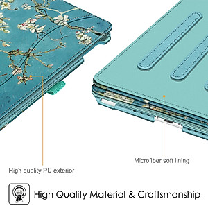 Fintie Case for iPad Mini 5th Generation 2019 / iPad Mini 4 (7.9 Inch) - [Corner Protection] Multi-Angle Viewing Smart Folio Cover w/Pocket, Pencil Holder, Auto Wake/Sleep, Blossom