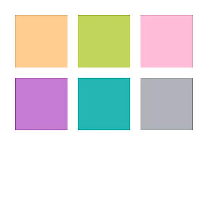 STAEDTLER 334SBGC1A6 6 Piece Triplus Fineliner Pastel Pen Set