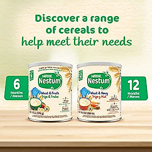 Nestle Nestum Instant Cereal, Wheat & Honey, 10.5 Ounce (Pack of 12)
