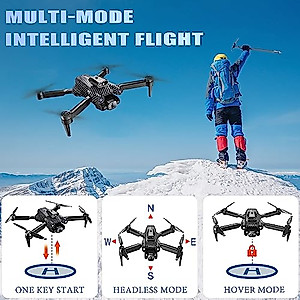 STEALTH BIRD 4K Drone for Adults Ultra Portable Lightweight Foldable High-end HD Drone
