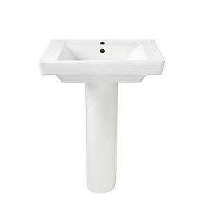 American Standard 0641.100.020 Boulevard Pedestal Lavatory Combo, White
