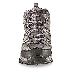Itasca Women's Hiker Hiking Boot, Gray/Purple, 7