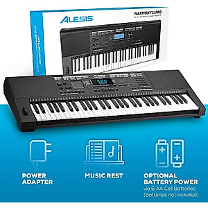 ALESIS HARMONY61MKII ALESIS 61 Key Keyboard with 300 Sounds