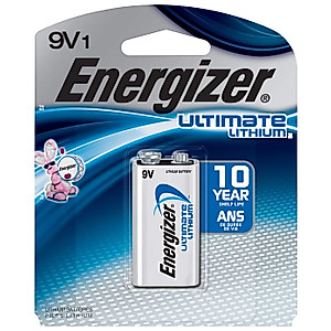 Energizer Ultimate Lithium 9V 2-Pack