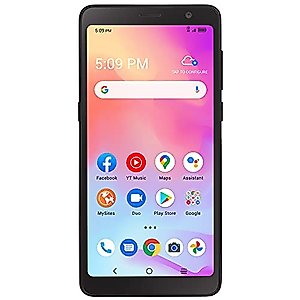 Total by Verizon TCL A3, 32GB, Black - Prepaid Smartphone (Locked)