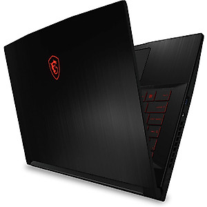 MSI 2023 Newest 15.6 Inch 144Hz Gaming Laptop, Intel Core i5-11400H, NVIDIA GeForce GTX 1650, 32GB RAM, 1TB SSD, Wi-Fi 6, Win 11, Bundle with JAWFOAL
