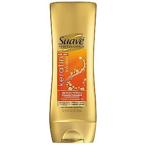 Suave Professionals Smoothing Conditioner Keratin Infusion 12.6 oz (Pack of 3)
