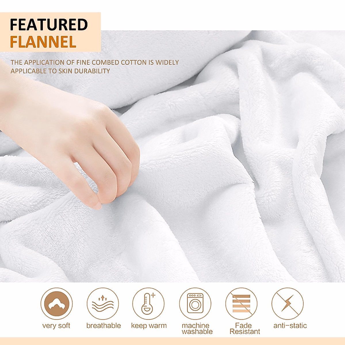 Custom Baby Butterfly Blanket Fuzzy Soft Personalized Blankets Flannel Throws Plush Blanket for Couch Bed Sofa Practical Gift 60"×50" for Teen