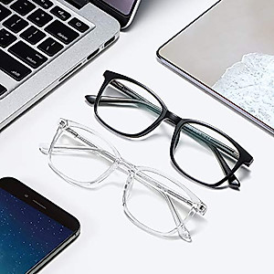 Blue Light Glasses for Women Men Non-Prescription Computer Glasses Frame