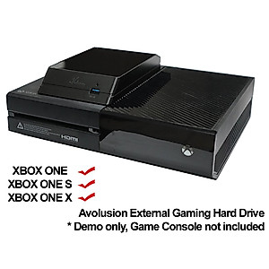 Avolusion HDDGear 8TB (8000GB) USB 3.0 External Gaming Hard Drive (for XBOX One, Pre-Formatted) - 2 Year Warranty