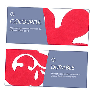 BESTOYARD 8pcs Cutlery Bag Silverware Storage Cover Baby Shower Decoration Silverware Sleeves Utensil Holder Decorative Silverware Holder Silverware Bags Desktop Non-woven Fabric Cutlery Set