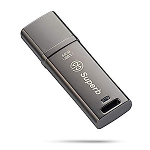 AXE MEMORY Superb 64GB USB 3.1 SuperSpeed Flash Drive, Metal Casing, Optimal Read Speeds Up to 400 MB/s. Write Speeds Up to 115 MB/s