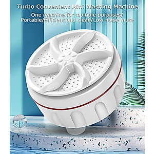 UEncounter Portable Washer USB Powered Cleaning Washing Machine Mini Turbo Washer for Socks Underwear and Baby Clothes