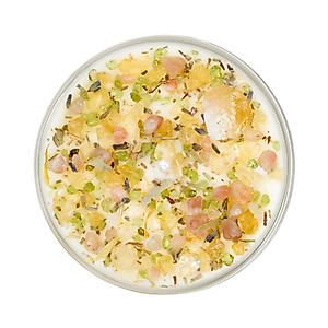 Positive Energy Candle by New Moon Beginnings Herb & Crystal Candles - Energy clearing - All Natural Essential Oil & Soy Candle - Lavender Eucalyptus Rosemary (Positive Energy, 6 Pack Tealights)