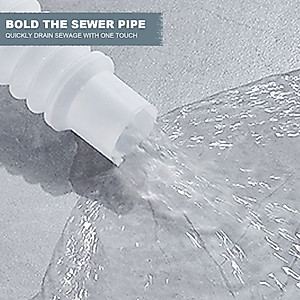 Floor Mop Sink with Roller, Free Standing Wash Station Commercial Mop Service Basin for Kitchen/Restaurant/Business/Garages