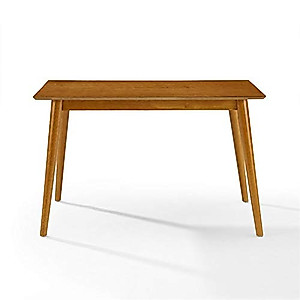 Crosley Furniture Landon Mid-Century Modern Wood Dining Table, Acorn