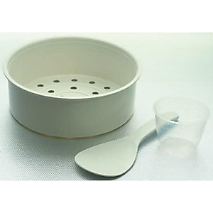 Tiger JAZ-A10U-FH 5.5-Cup (Uncooked) Rice Cooker and Warmer with Steam Basket, Floral White