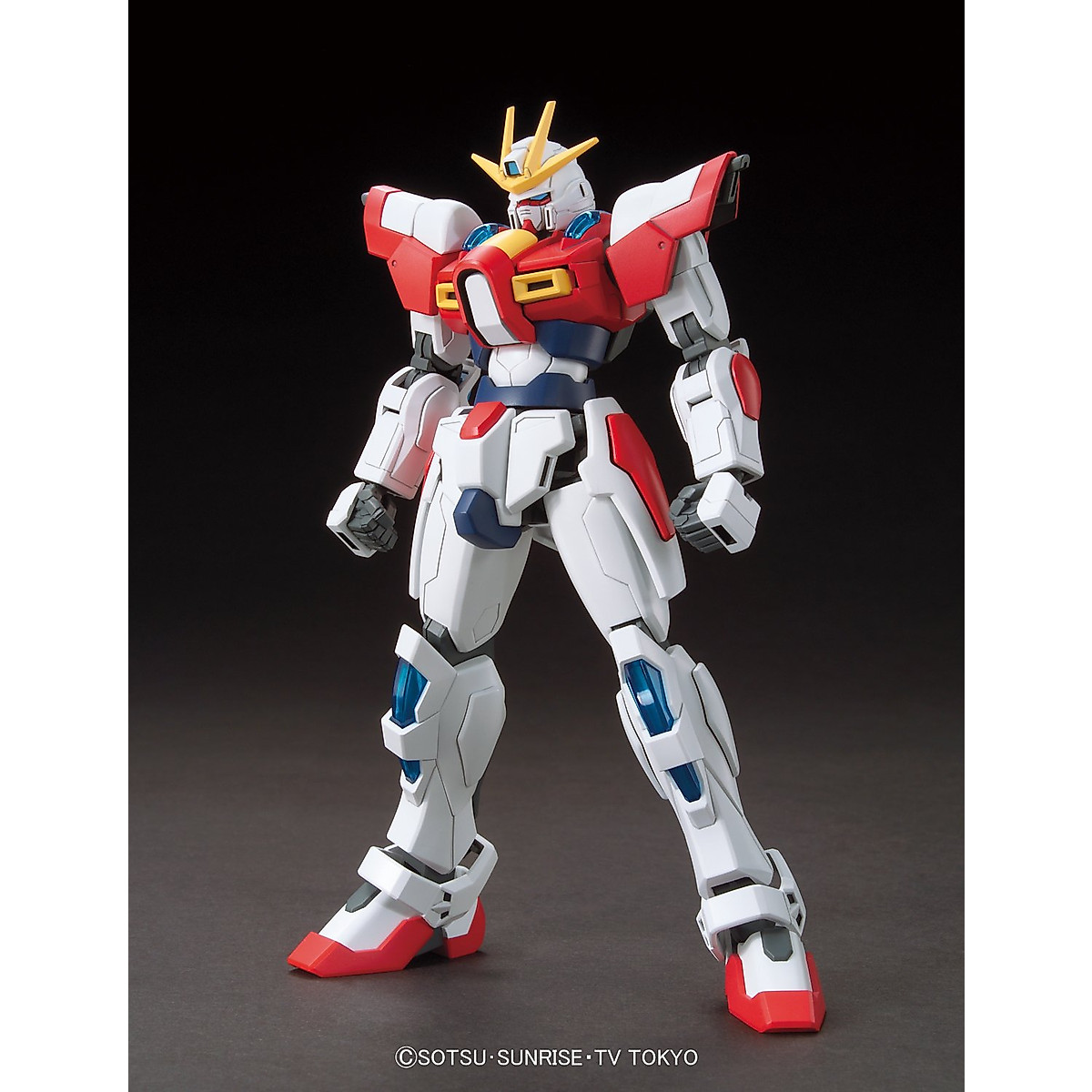 Bandai Hobby - Gundam Build Fighters Try - #18 Build Burning Gundam, Bandai HGBF 1/144 Model Kit