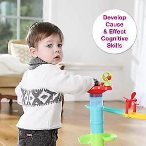 Edushape Bounce A Marble Racetracks, 30Piece Set (809801)