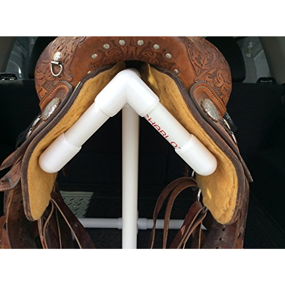 COOL SADDLE RACKS White PVC Taller