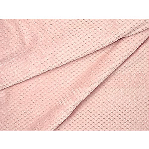 Stitch & Sparkles Polyester Fleece 60" Honeycomb Pattern Fabric by The Yard