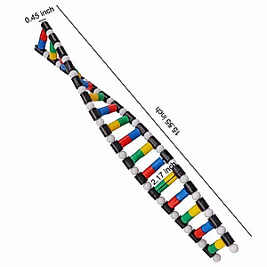 DNA Model Double Helix Structure Model DNA Assembly Biological Science Teaching Aids for DNA Double Helix Modesl kit