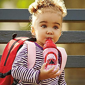 Skip Hop Zoo Straw Bottle Ladybu, 1 EA