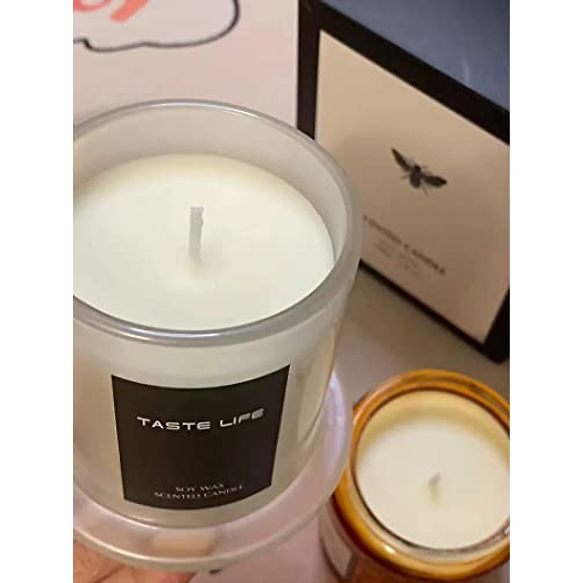 Scented Candles Gift Set,Soy Wax Candles for Home Scented,Candles Gifts for Women.Scented Candles for Stress Relief,Thanksgiving Christmas Valentine's Mother's Day Holiday Birthday Women & Mom Gifts