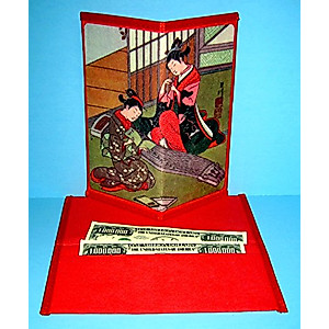 Set of 4 Japanese Rice Paper Wallets Style Group"A"