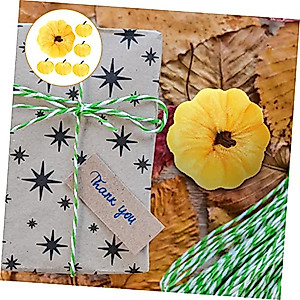 DECHOUS 24 Pcs Fabric Pumpkin Ornament Farmhouse Pumpkin Desktop Pumpkin Ornament Halloween Mini Pumpkins Decor for Home Fabric Pumpkins for Decorating Foam Dining Table Vegetable