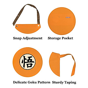 Aiabaleaft Anime Cartoon Apron Water Stain Resistant Orange Chef Cooking Kitchen BBQ Work Aprons with Pockets for Men Women