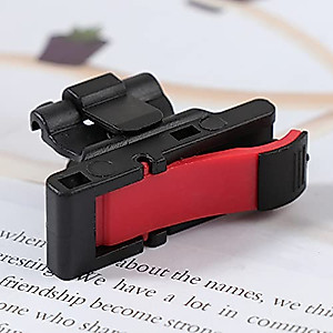 Chicken- Eating Artifact D9 Quick Shooting Buttons Game Controllers Assist Tools for for Phones Black and Red (L and R) Cell Phone Automobile Accessories