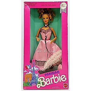 Mattel Dolls of The World Collection-Parisian Barbie-1990-Special Edition