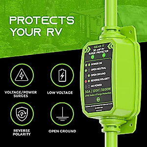 30A Y Splitter and 30A Surge Protector