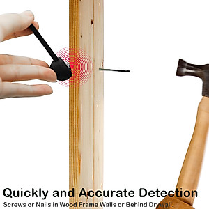 Stud Finder Wall Scanner, Magnetic Stud Finder With 27 Pounds of Pull Magnetic Power, No Batteries Required Wall Stud Finder Metal Stud Finder for Drywall, Wood, Plywood Paneling, Ceramic Tiling