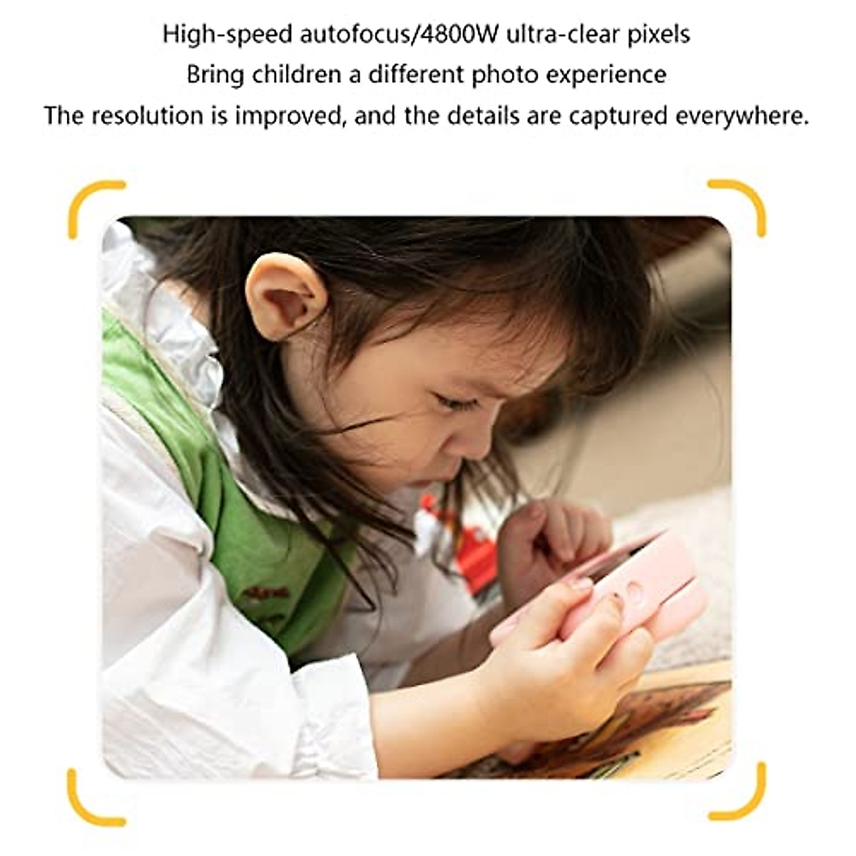 LINXHE Kids Camera - Digital Children Camera 48M 1080P Video Camera Toddler Boys Girl, 2.4 inch HD Screen Toys Christmas Birthday Gifts for Boy Girl (Color : Pink-1)