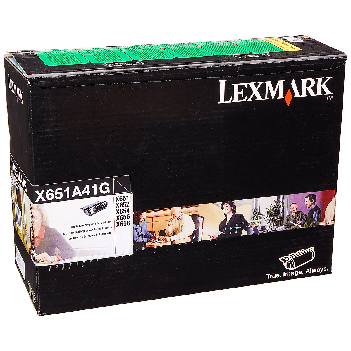 Lexmark Return Program Toner Cartridge for US Government, 7000 Yield (X651A41G)