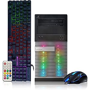 Dell OptiPlex 7010 Desktop Computer PC, Intel Core i5 3.2GHz Processor, 16GB Ram, 1TB SSD Drive, WiFi and Bluetooth, Wireless Keyboard and Mouse, Windows 10 Pro (Renewed)