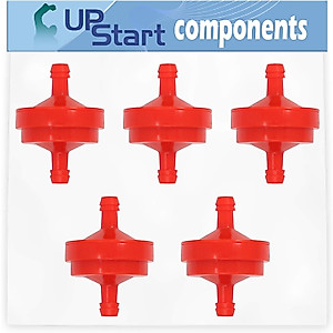 5-Pack 394358 Fuel Filter Replacement for Toro 30152 - Compatible with 298090S Fuel Filter 150 Micron
