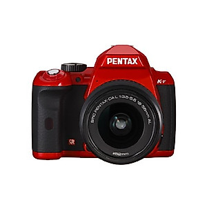 Pentax K-r 12.4 MP Digital SLR Camera with 3.0-Inch LCD and 18-55mm f/3.5-5.6 Lens (Red)