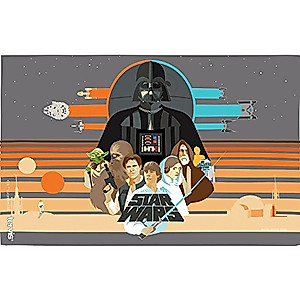 Tervis Made in USA Double Walled Star Wars Insulated Tumbler Cup Keeps Drinks Cold & Hot, 16oz, Classic Group