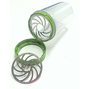 Microplane Herb Grinder and Leaf Stripper Seasoning Herb Mill (Green)