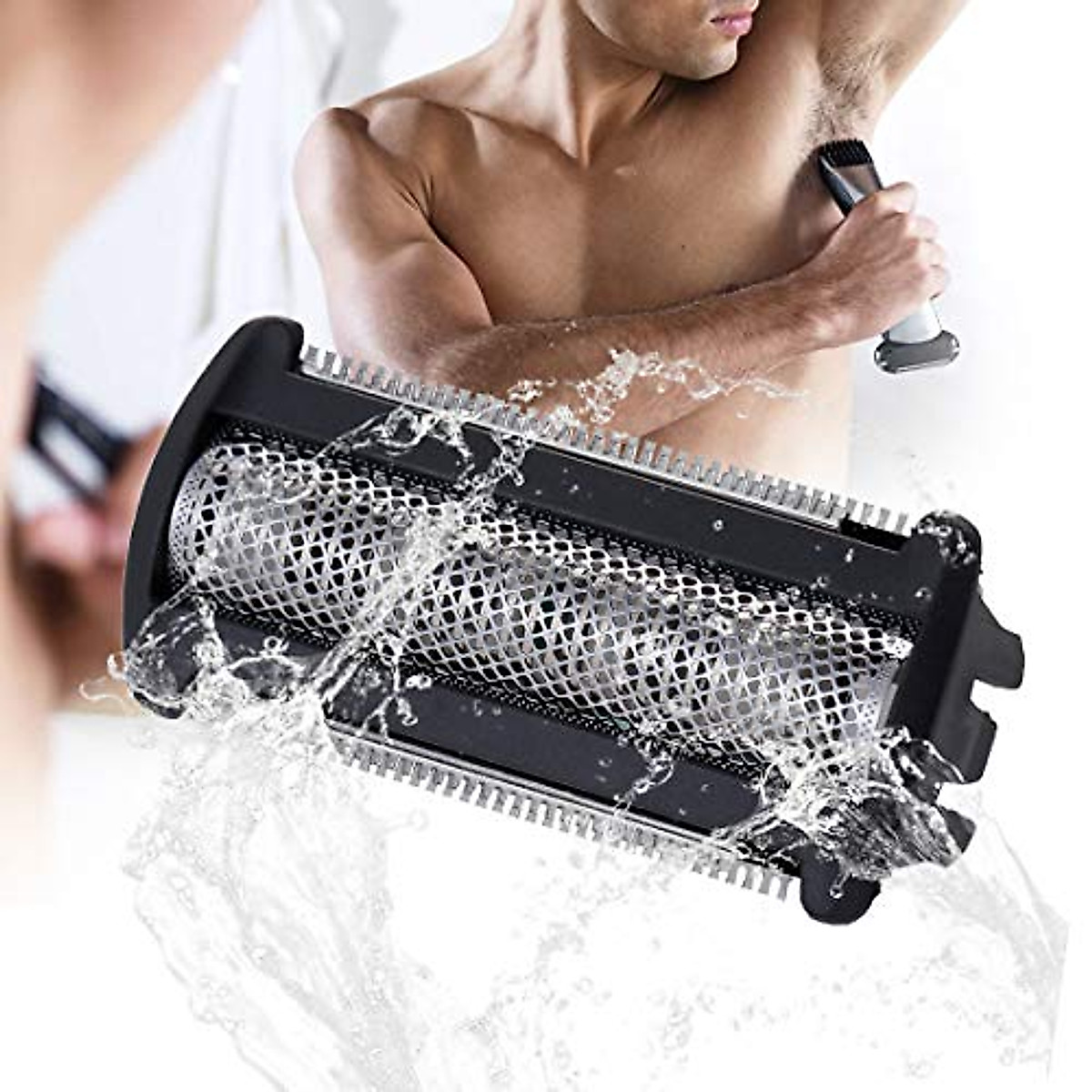Replacement Shaver Foil Head Trimmer Shaving Head for Philips Norelco Bodygroom BG2024 BG2025 BG2026 BG2028 BG2036 BG2038 BG2040 TT2040 TT2020 YS524 XA2029 XA525
