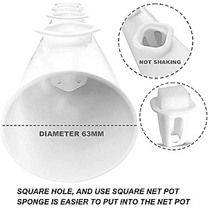 LAPOND Hydroponic Grow Kit, Hydroponics Growing System 3 Layers 108 Plant Sites Food-Grade PVC-U Pipes Hydroponic Planting Equipment with Water Pump, Pump Timer for Leafy Vegetables