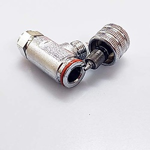 BASE WAVE Aquarium CO2 Needle Valve Regulator Flow Control,Bubble Counter,Check Valve 3 in 1 (Both Ends for CO2 Tubing)…