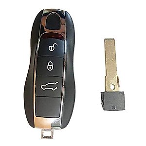 Keyless Entry Remote Car Key Fob Replacement for Porsche Panamera 911 Cayenne KR55WK50138,by AUTOKEYMAX (SINGLE)