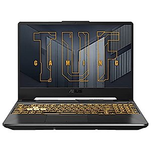 ASUS Newest TUF A15 Gaming Laptop, 15.6’’ Full HD 144Hz Display, AMD Ryzen 7 4800H Processor, GeForce RTX 3050 Graphics, 32GB RAM, 512GB SSD, RGB Backlit Keyboard, Wi-Fi 6, Windows 10 Home