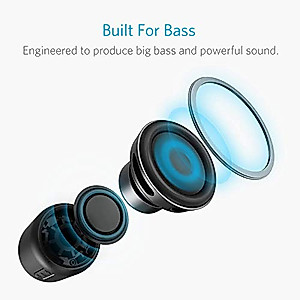 Anker Soundcore Mini, Super-Portable Bluetooth Speaker with 15-Hour Playtime, 66-Foot Bluetooth Range, Enhanced Bass, Noise-Cancelling Microphone (Renewed)